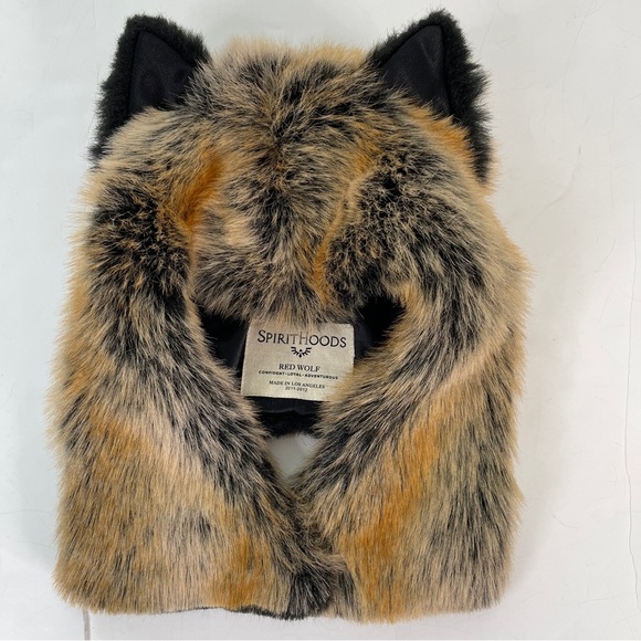 SpiritHoods | Accessories | Rare Spirithoods Red Wolf Hood Short Made ...